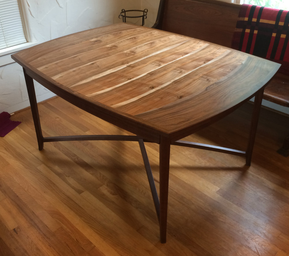 English Walnut Dining Table – 34th Street Woodworks